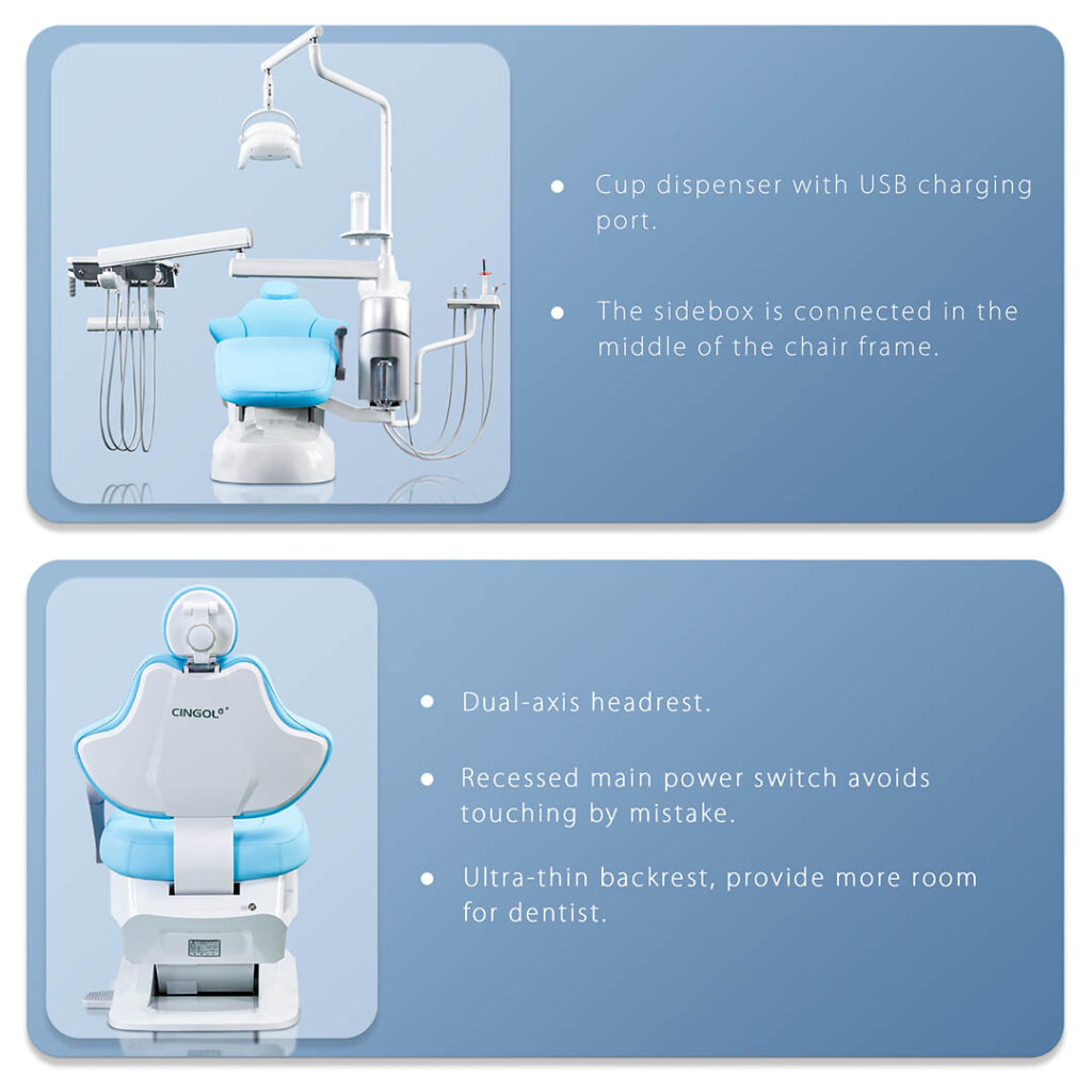 Cingol's X-3 Dental unit/Dental Chair - Humayun Dental Supplies